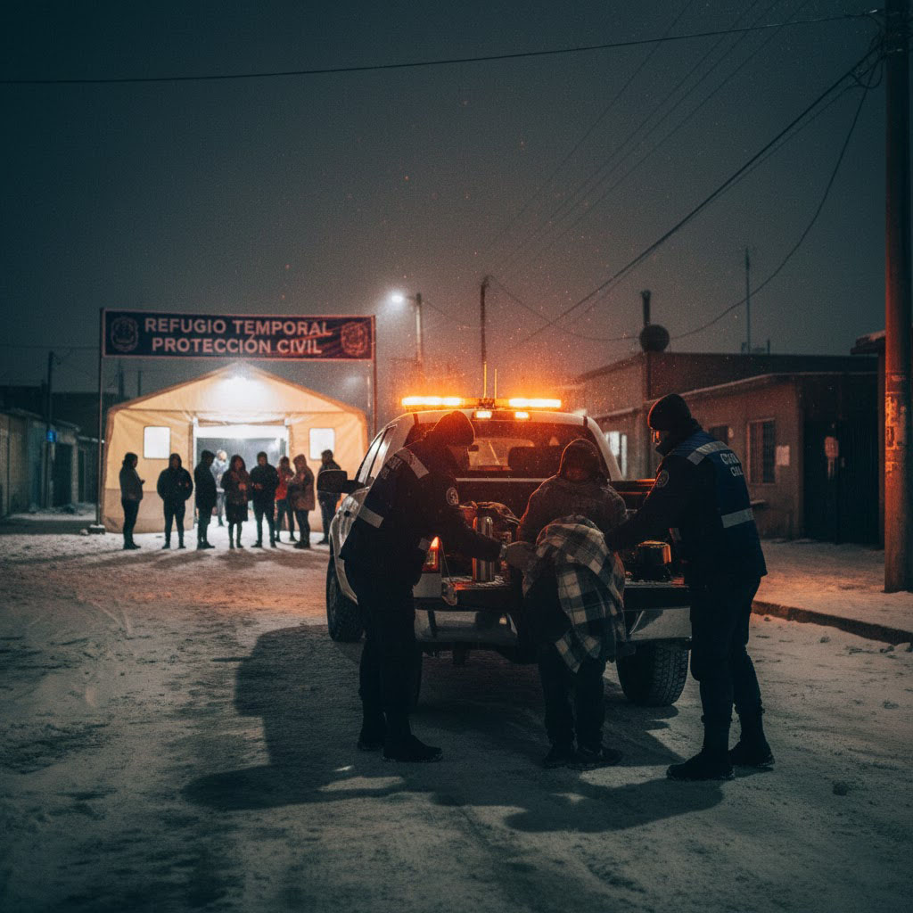 Continúan operativos y refugio temporal en Juárez por bajas ...